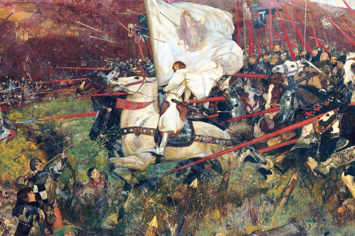 Joan of Arc in Battle (1907), by Frank Craig