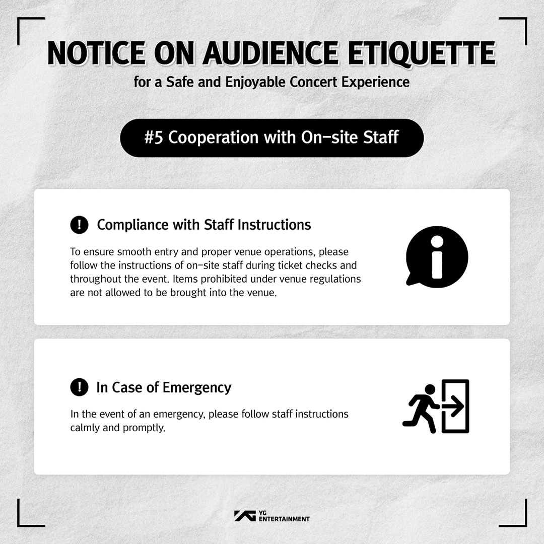 Notice on Audience Etiquette for a Safe and Enjoyable Concert ...