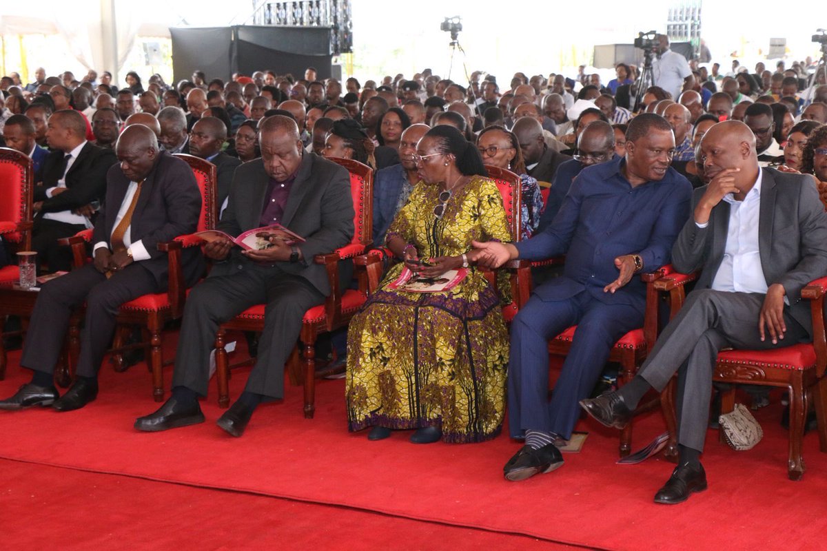 United Opposition Leaders attend the burial service of Mama Jane ...
