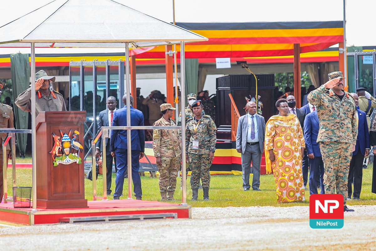 PHOTOS: President @KagutaMuseveni and the First Lady @JanetMuseveni are ...