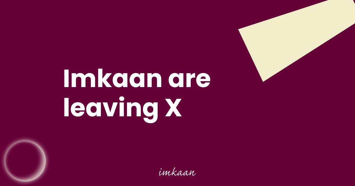 Imkaan (@Imkaan) / Posts / X