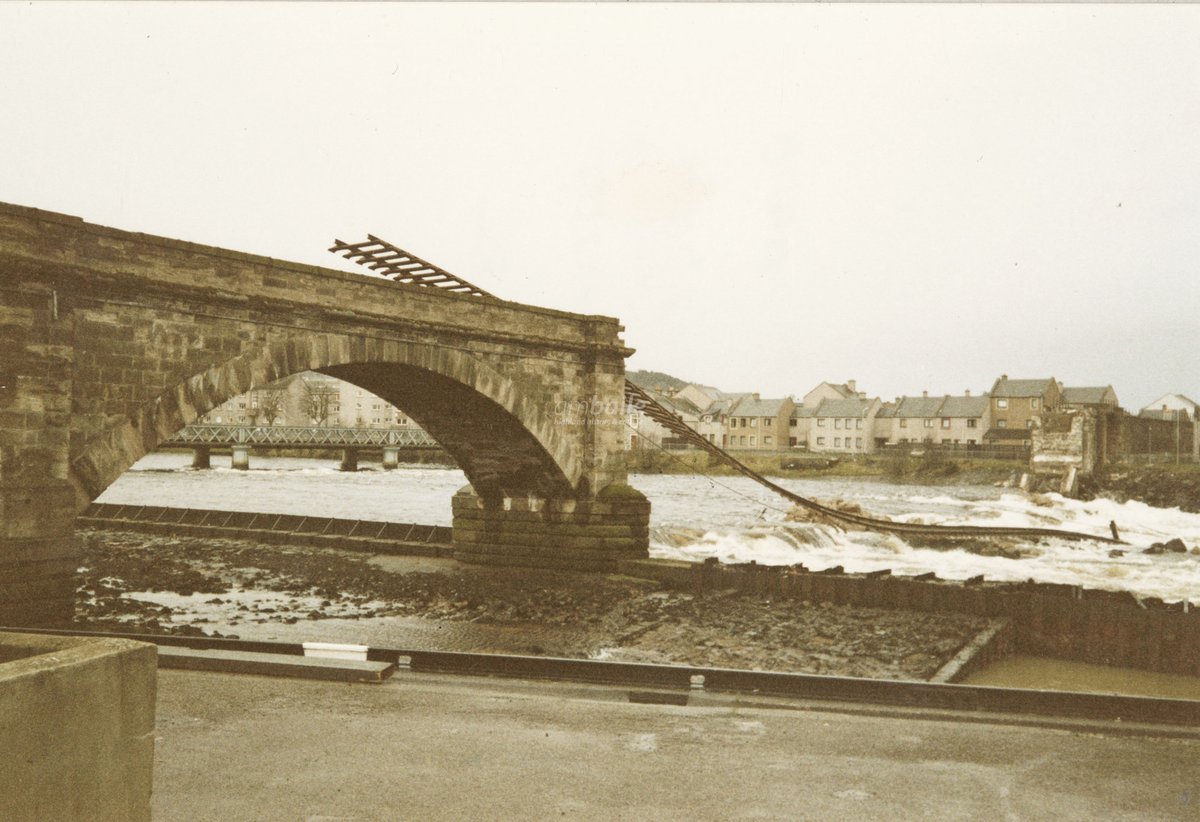 On this day in 1989, torrential rain, combined with melting snow ...