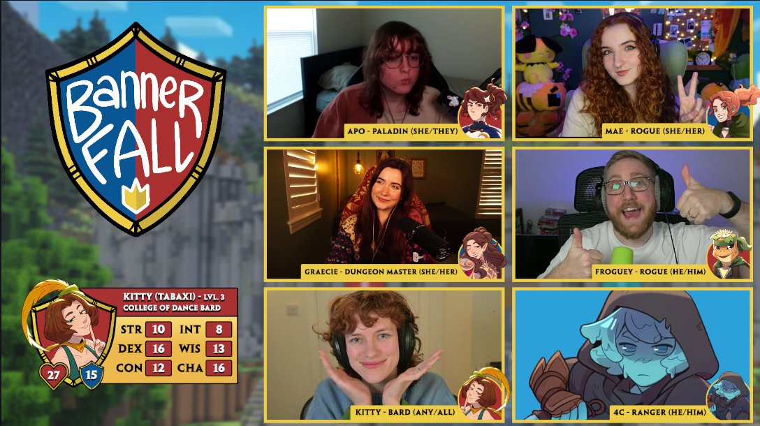 LIVE WITH THE FIRST BANNERFALL DND ONE SHOT!! A Sashay Through the ...