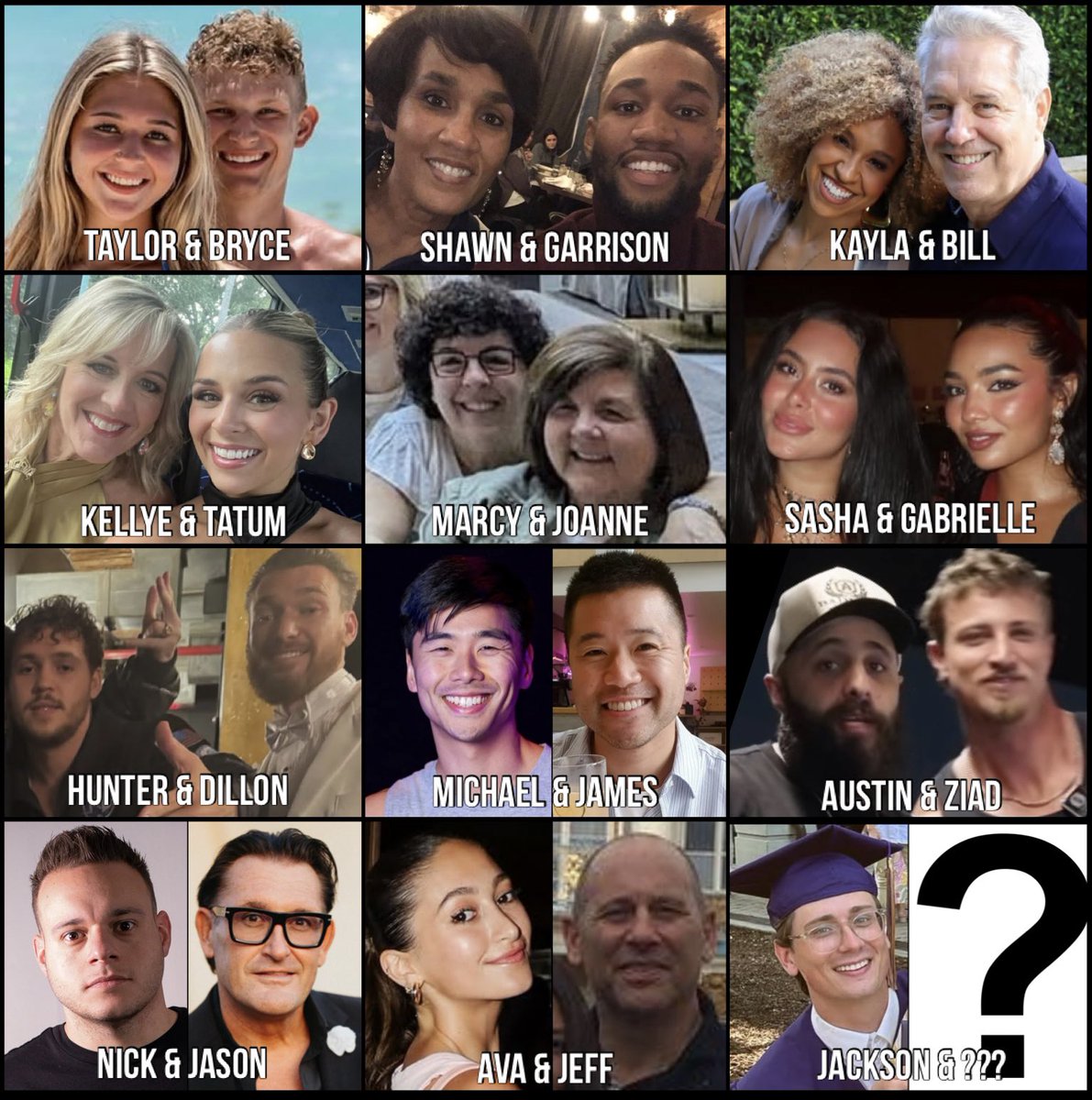 The rumored cast of Golden Ticket, a new reality competition show ...