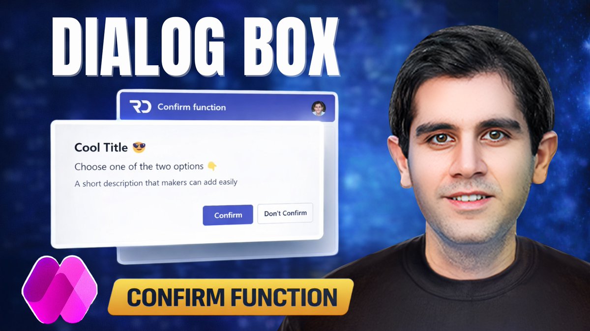 🚀 Power Apps just got a new Confirm() function and it eliminates one of ...