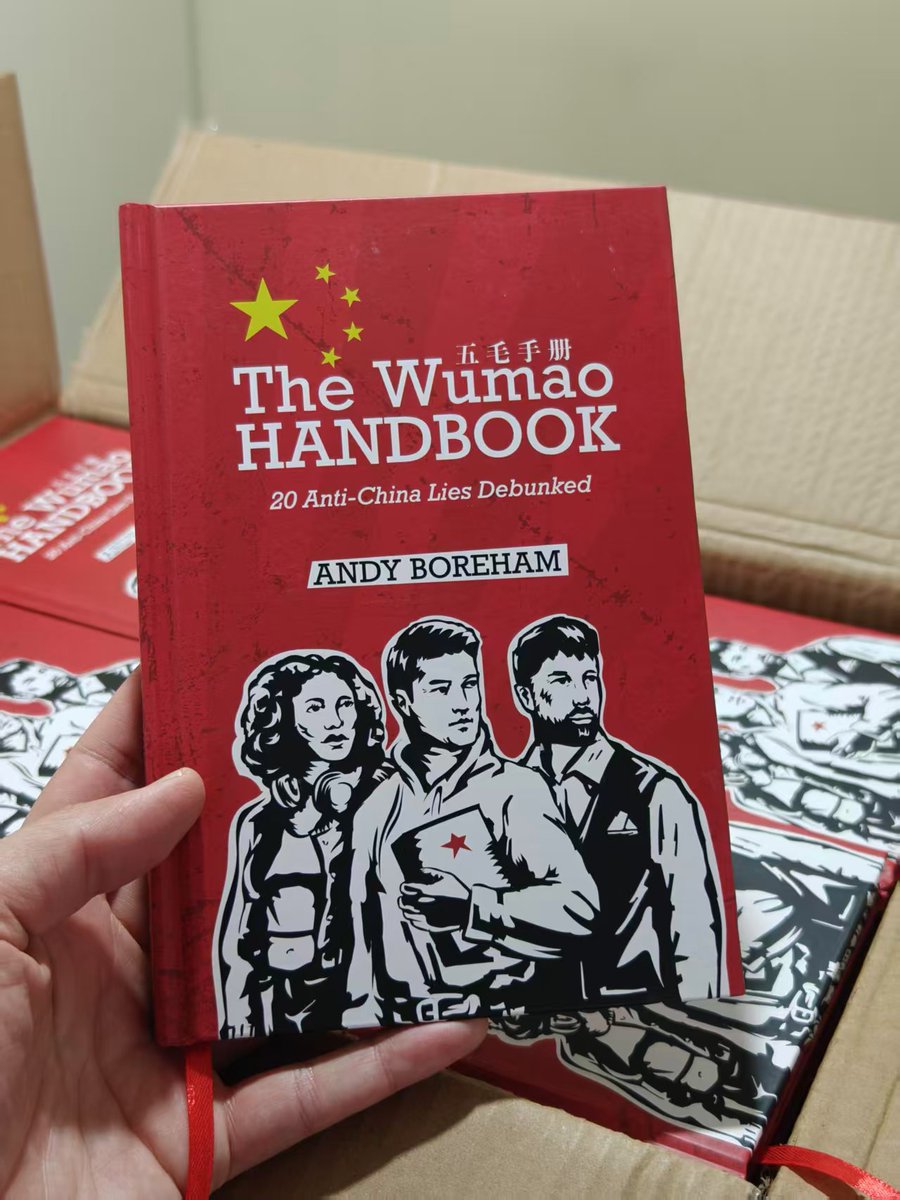I just received a fresh shipment of my Wumao Handbook in hardcover. 😍 ...
