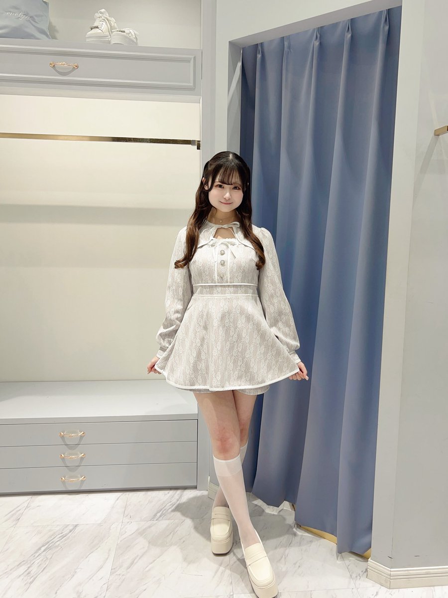 天王寺店🎀 𝚌𝚘𝚖𝚒𝚗𝚐 𝚜𝚘𝚘𝚗 . . ︎ ♡ チョーカーリボンロンパース price ⤿￥11,000 color ⤿ IGY / PI ...