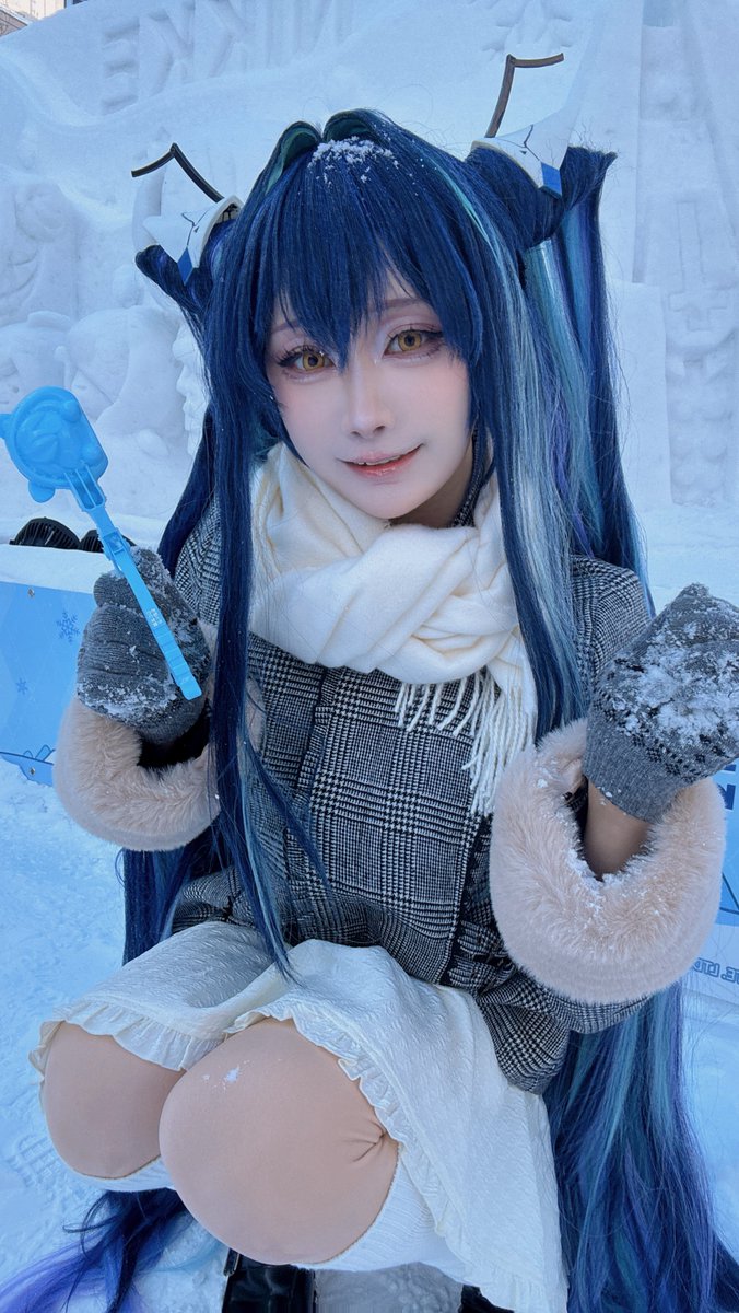 雪遊びセイレーン ️🫧 #NIKKE雪まつり2026