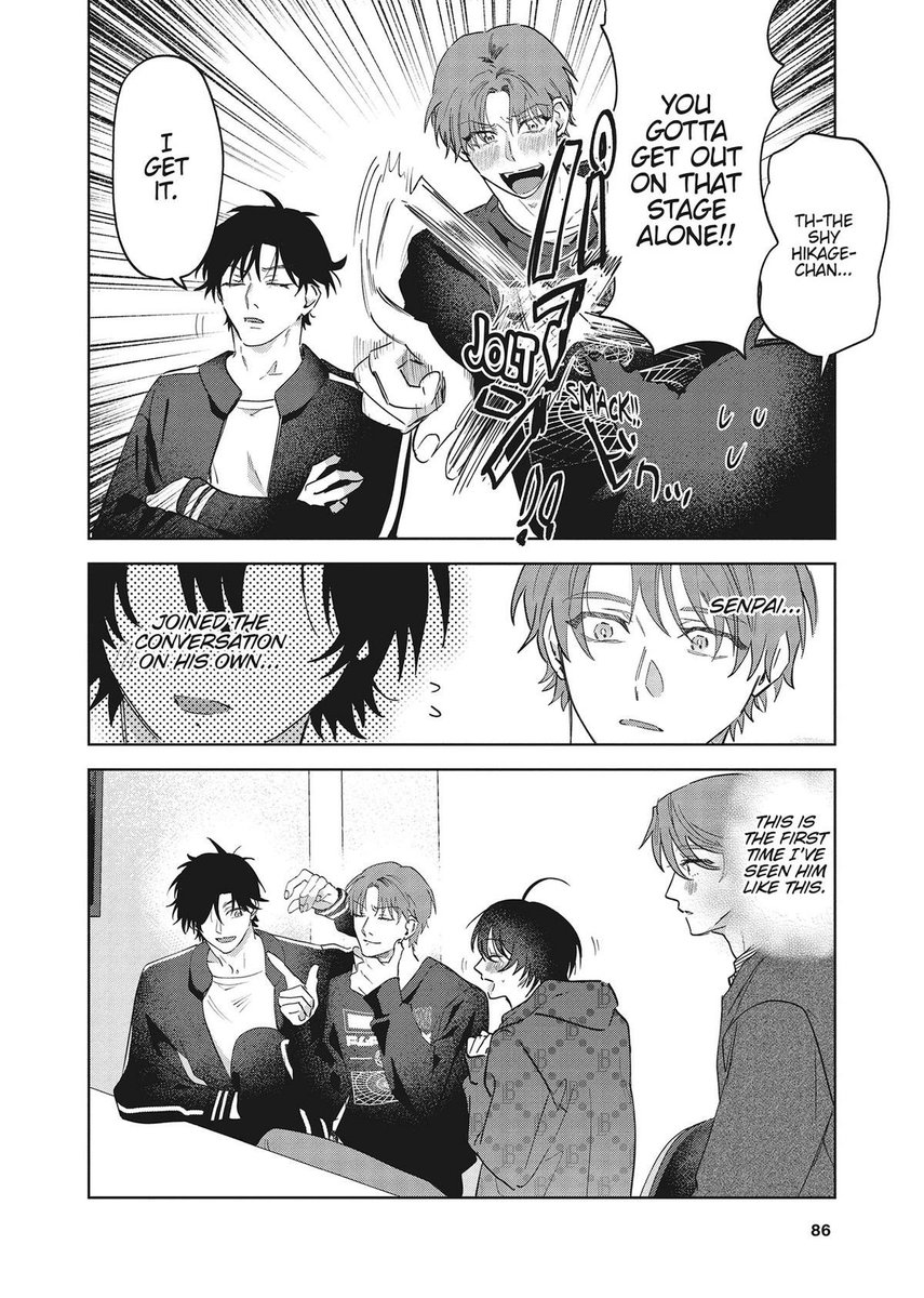 They are all dorking out together how sweet….
