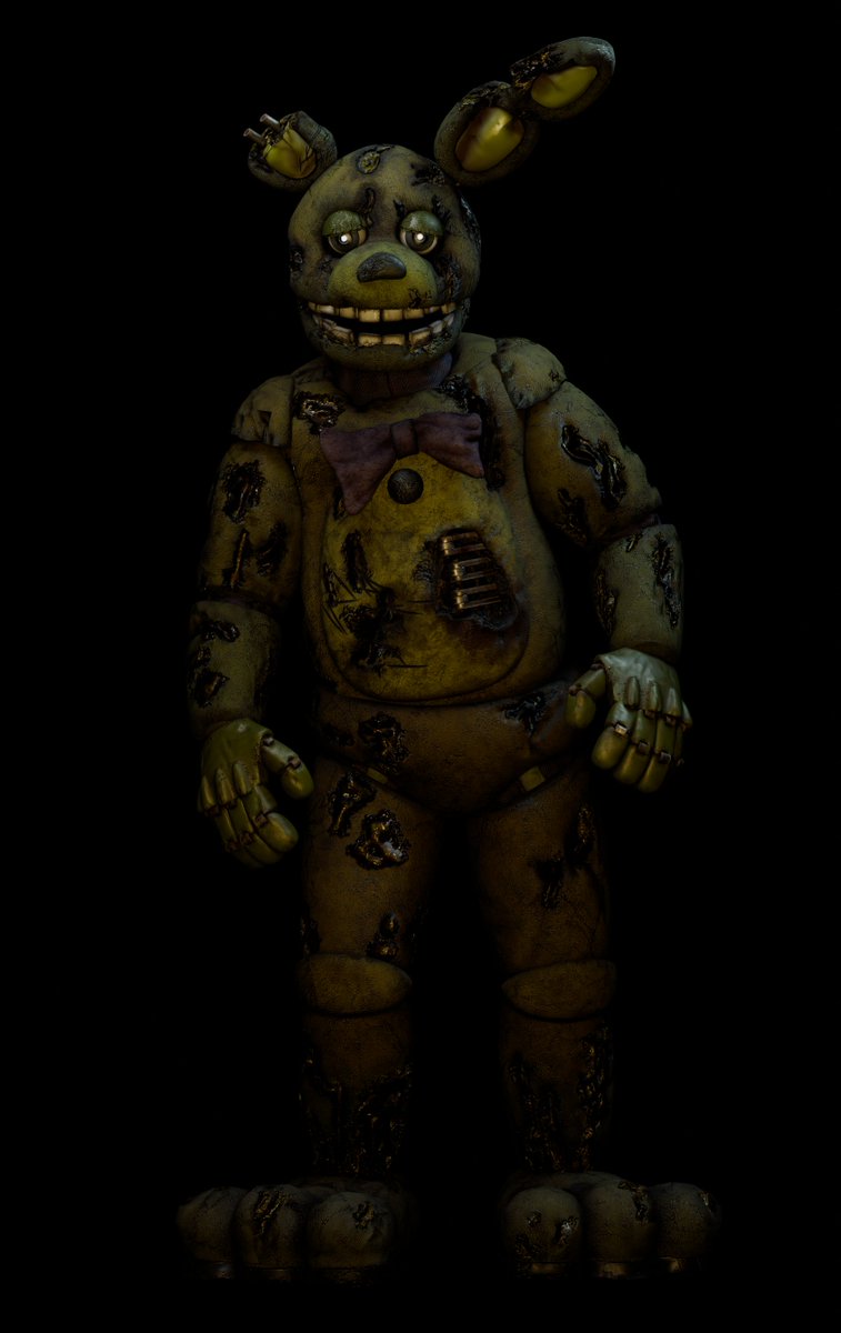 Yellow Rabbit 2023 #b3d #fnaf2movie #springtrap #yellowrabbit #springbonnie