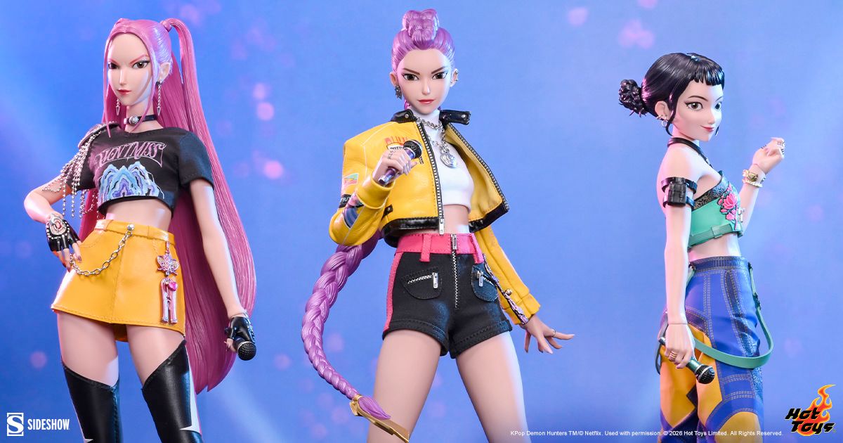 Sideshow is giving away a set of Hot Toys K-Pop Demon Hunters, all you ...