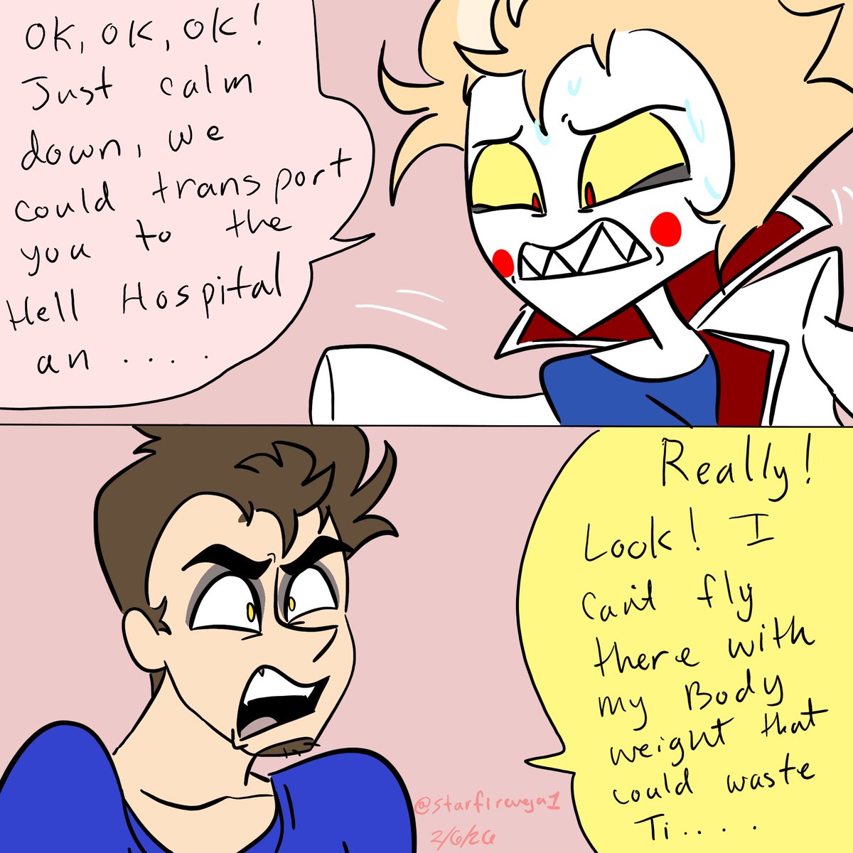 Re-Drawing Adam first pregnant! 🫄🏼 🎸 Page 43-46 #hazbinhotel #mpreg # ...
