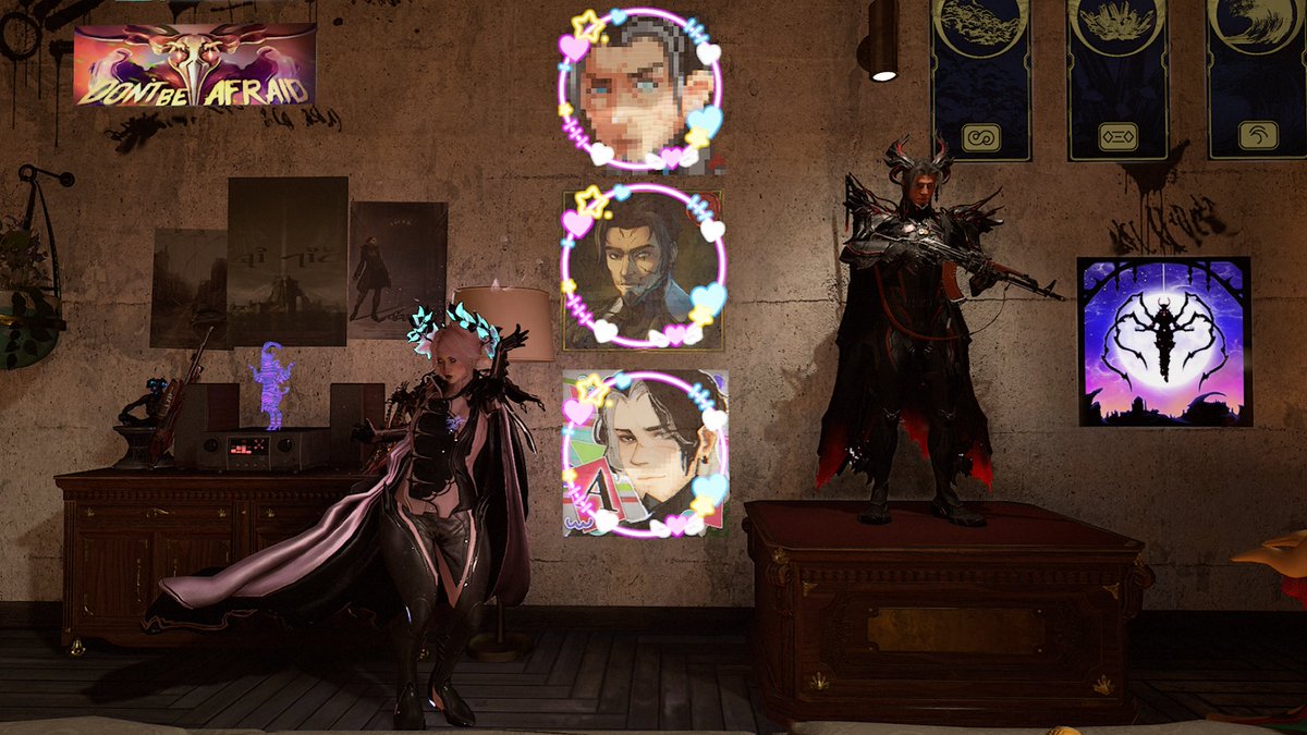 got the wives glyphs out on display with the super cute Star Days ...