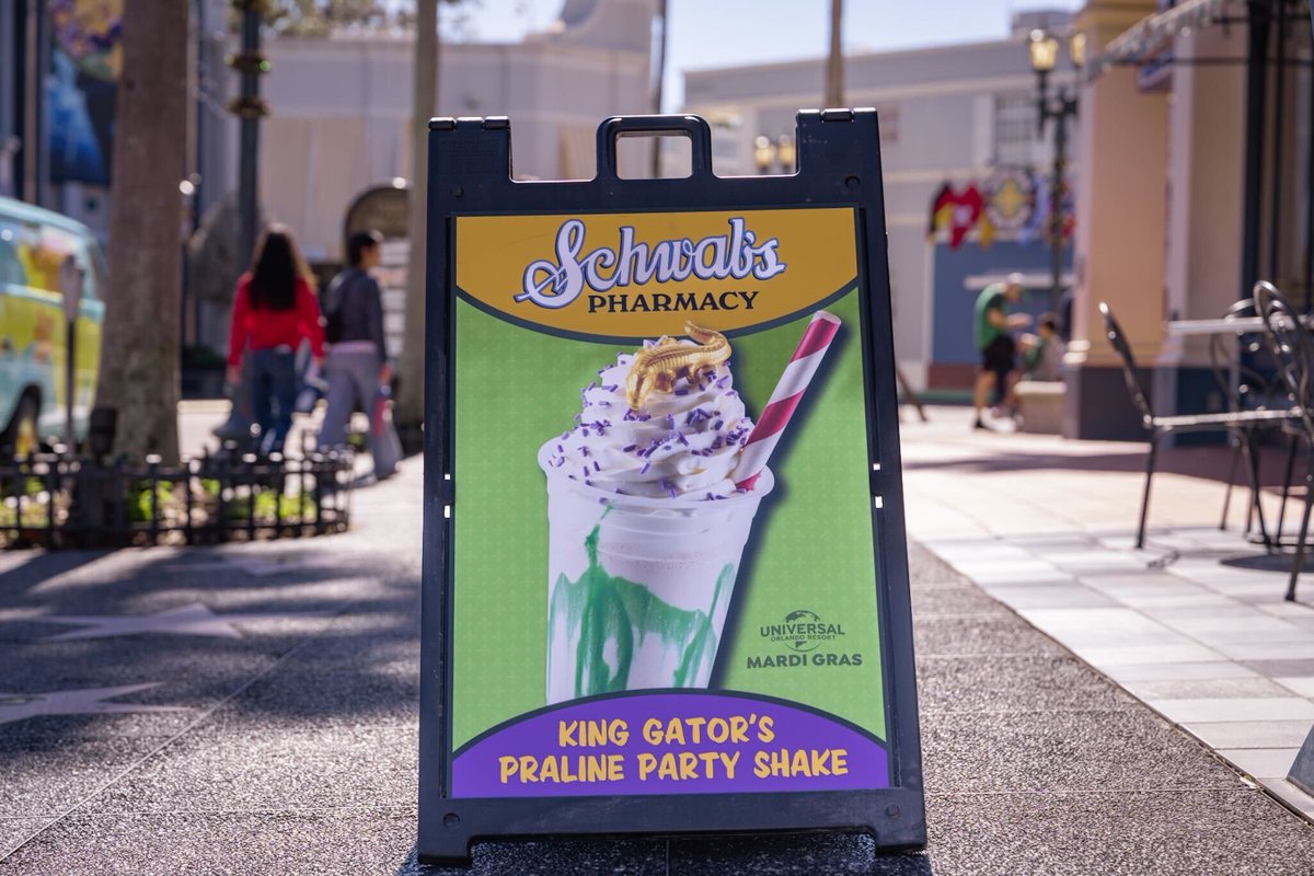 Shake it up with King Gator’s Praline Party Shake at Universal Studios ...