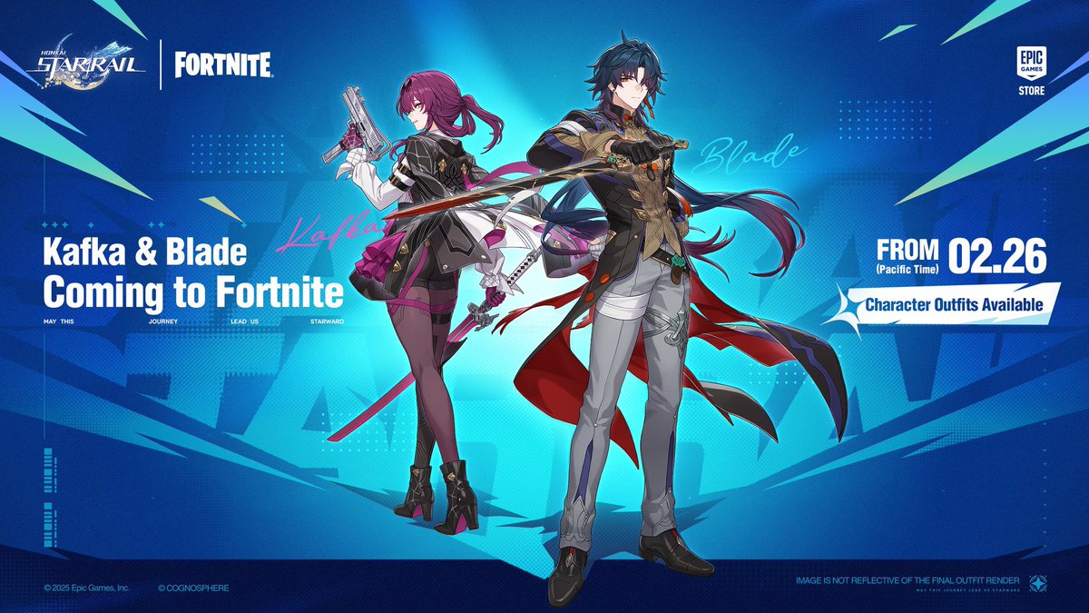 FORTNITE ITEM SHOP RELEASE DATES! - Honkai Star Rail Blade: February 26 ...