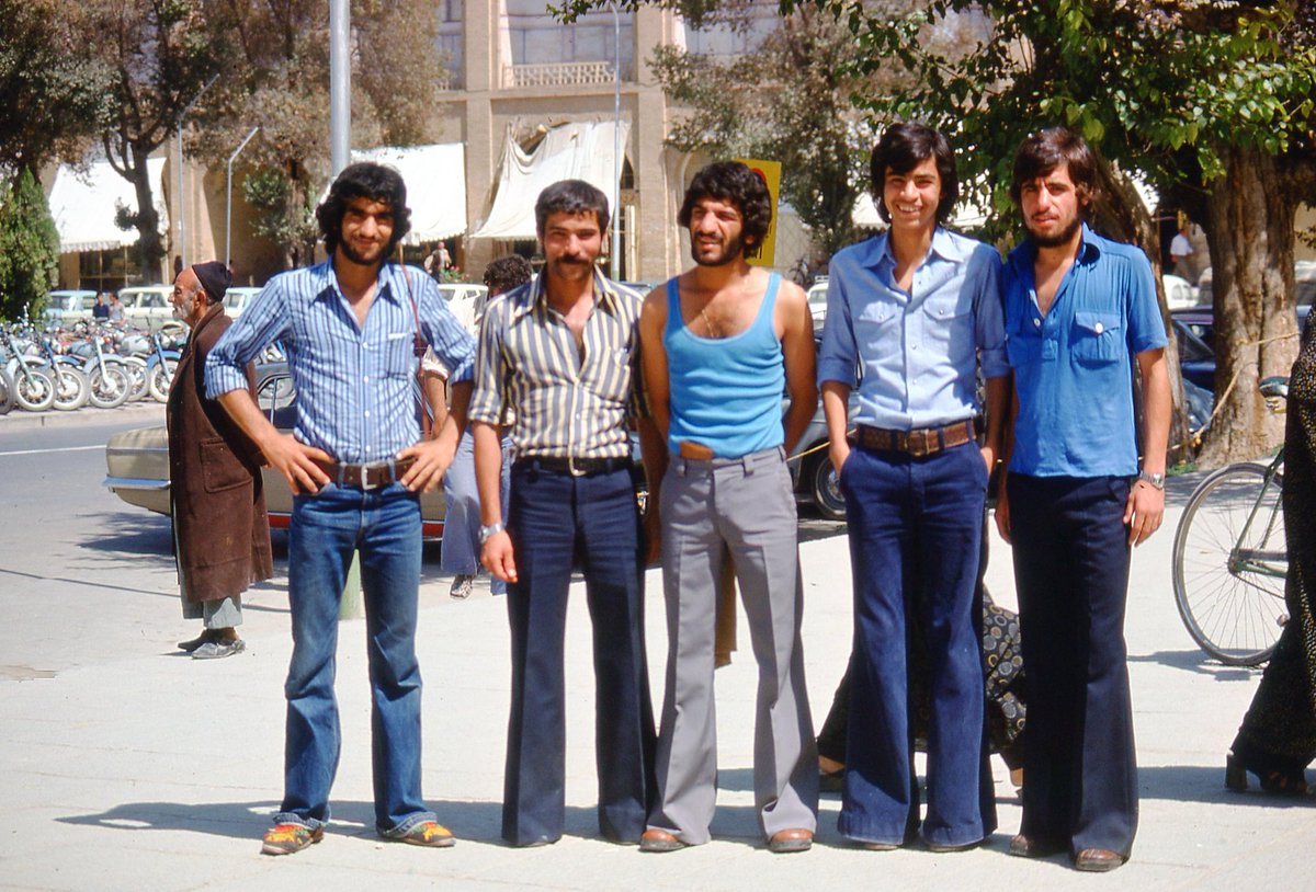 🇮🇷 Fashionable Iranian guys in 1975.