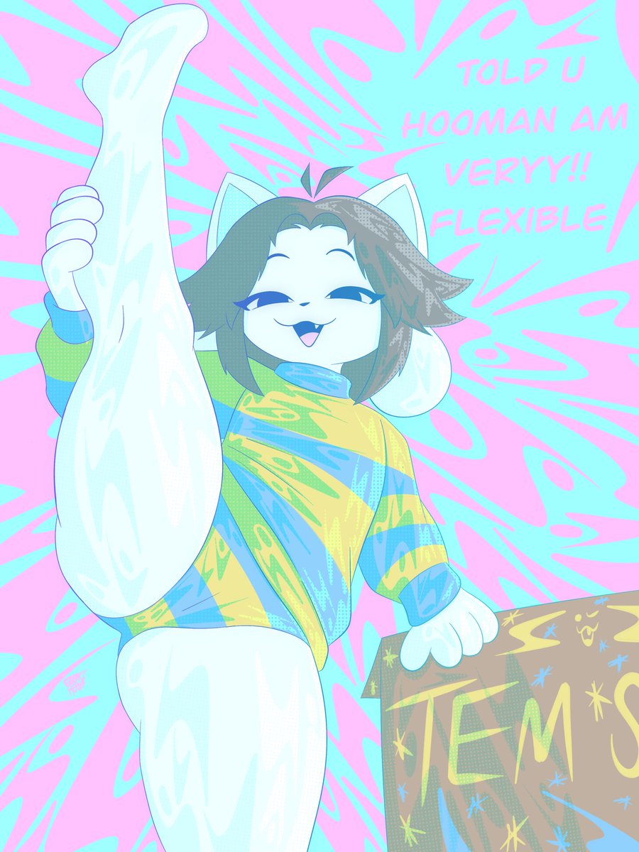 temmie legs :3