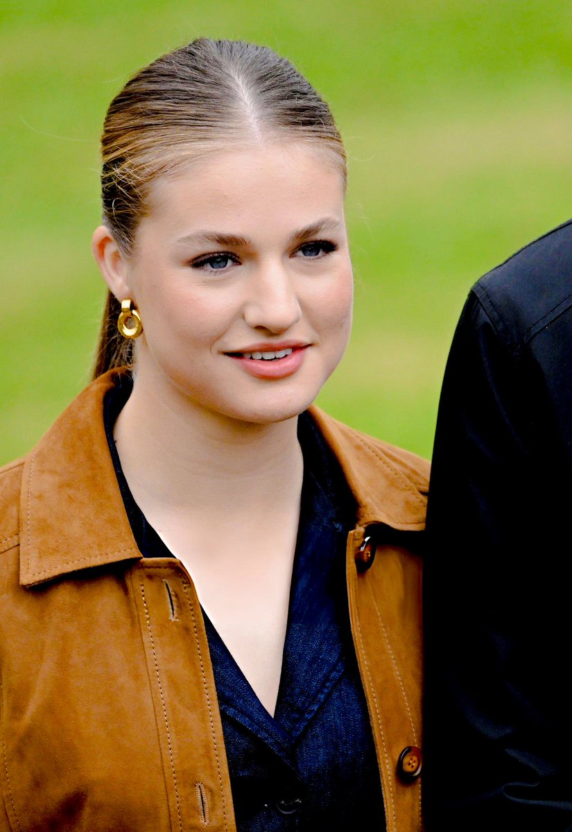 Princessleonor The Princessofasturias Visits Valdesoto Which Has Been 4968
