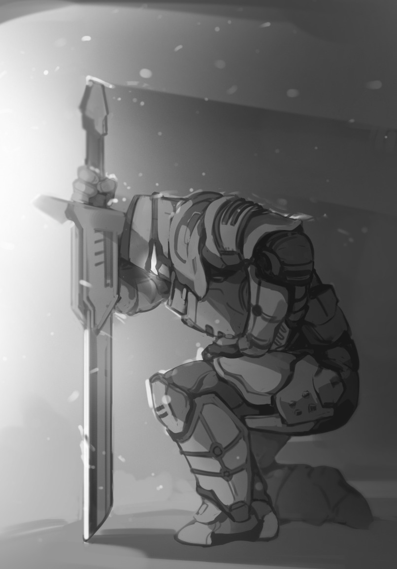 A brother-in-arms forged in war. Doom Slayer and a Night Sentinel Art ...