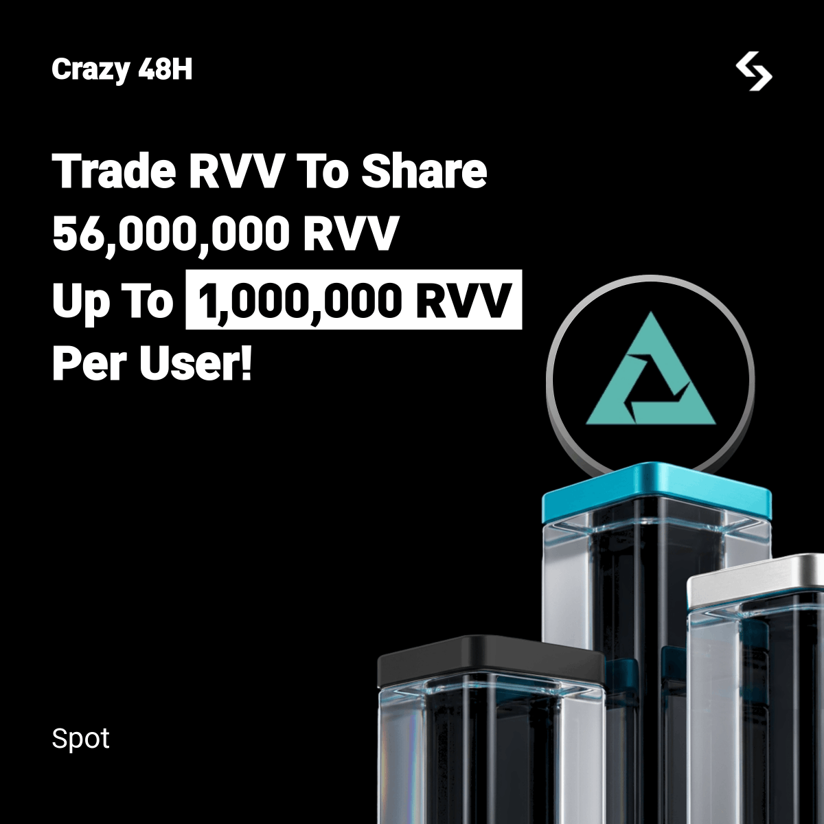 Gm web3 👑 🚀 RVV Trading Campaign Now Live In collaboration with #Bitget ...
