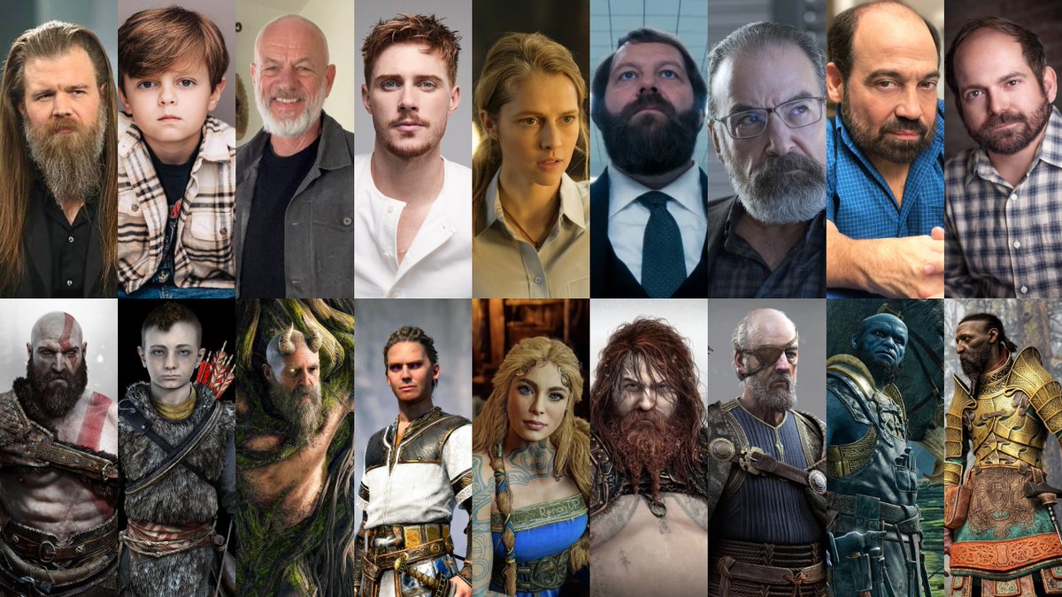 Here is the updated cast for Amazon's God of War series! -Ryan Hurst as ...
