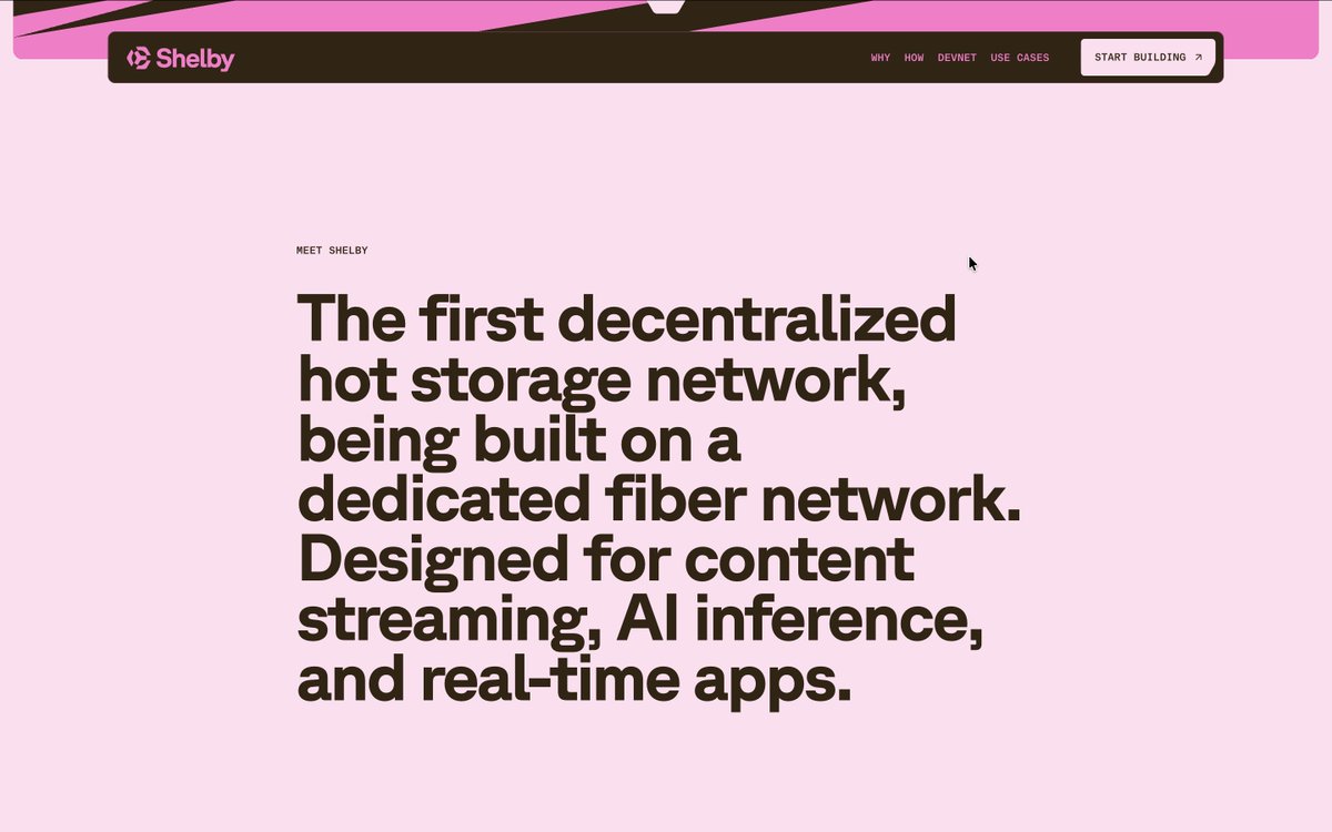 testnet: @shelbyserves Incentivized and backed by @Aptos 1⃣ >get ...