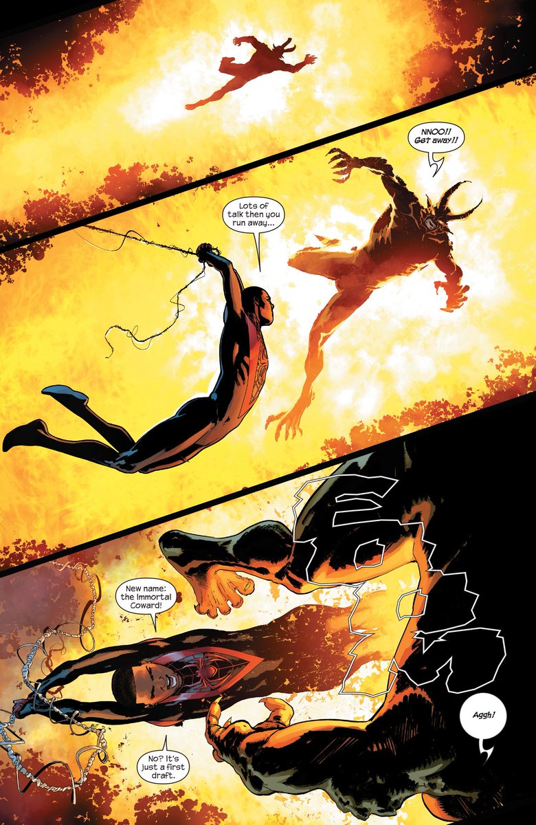 Dude Miles shook Green Goblin so Badly