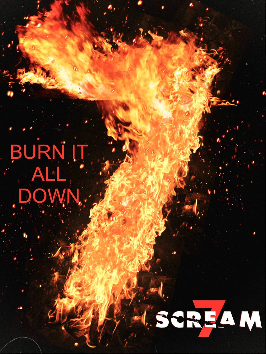Quick little Scream 7 poster I made!! (Thanks @Tha73guy for the ...