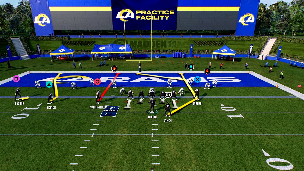 Trips TE Flex RZ Combos #Madden26