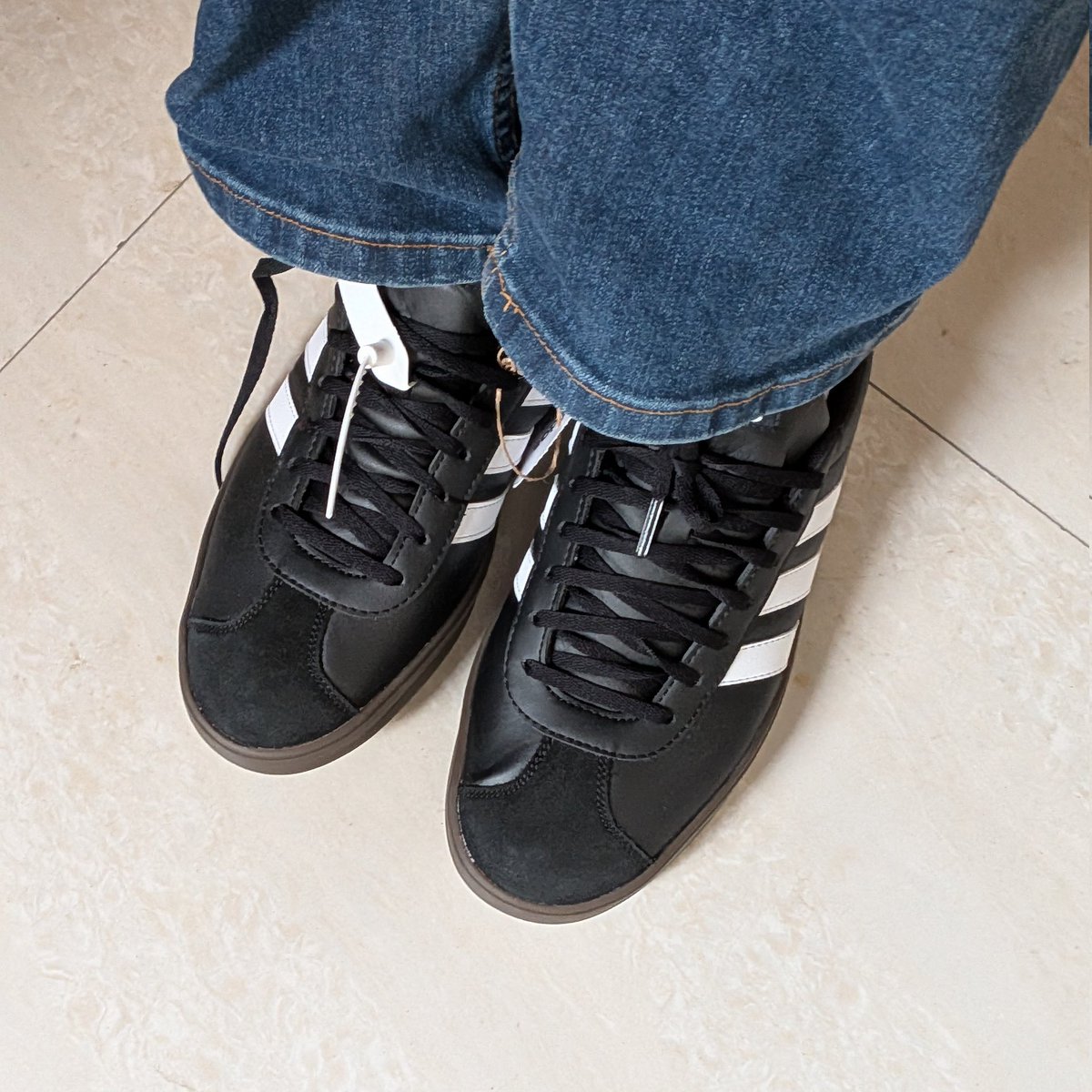 laughing at a man for wearing Adibas he bought with his own money will ...