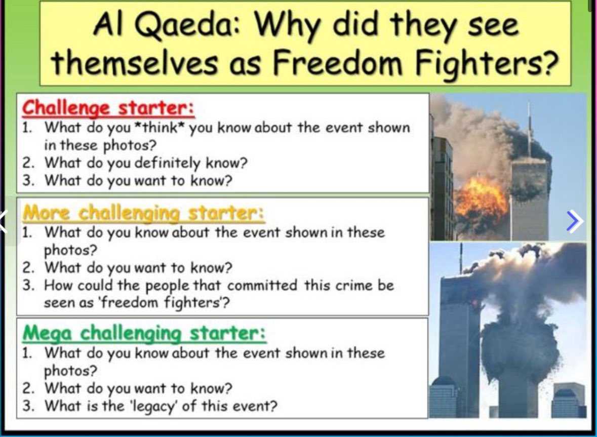 Exclusive‼️🚨 Controversial Classroom Wording on Terrorism Sparks ...