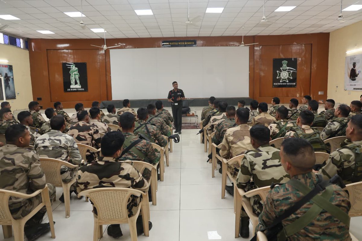 Indian Army–CISF United for Operational Excellence. Lt Gen Dhiraj Seth ...