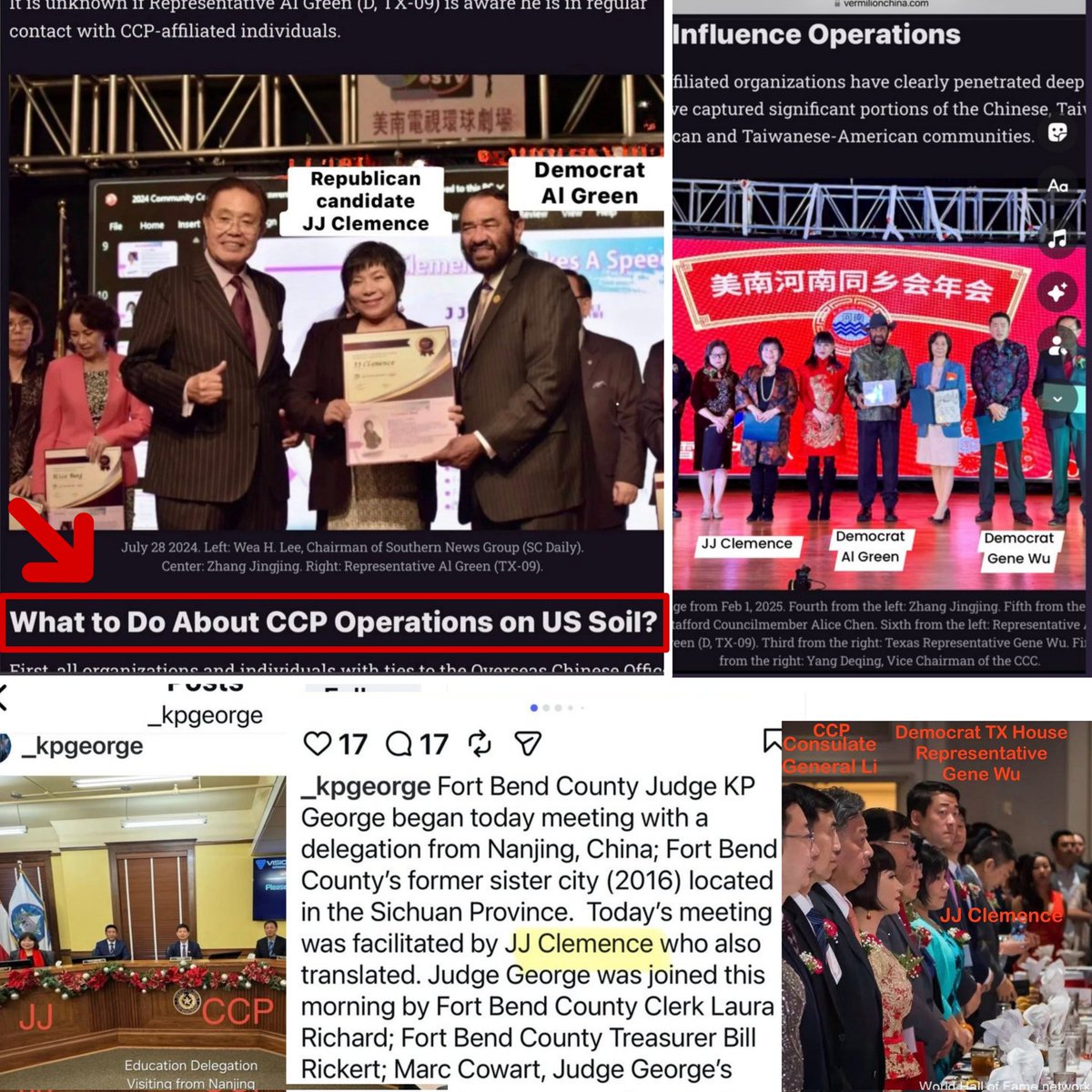 CCP infiltration right in Texas GOP and NOBODY is talking about this ...
