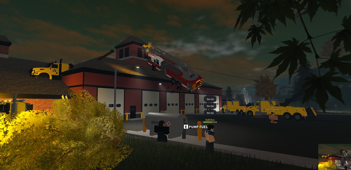 @PRC_Roblox Publicly hanging the fire trucks