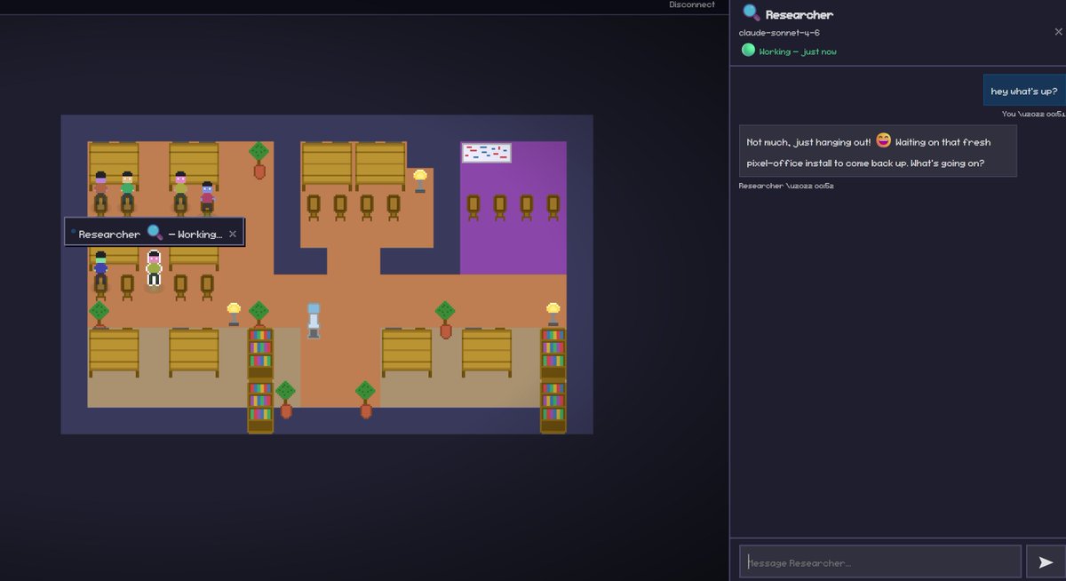 🏦 Pixel Office for OpenClaw is live on npm Watch your AI agents work in ...