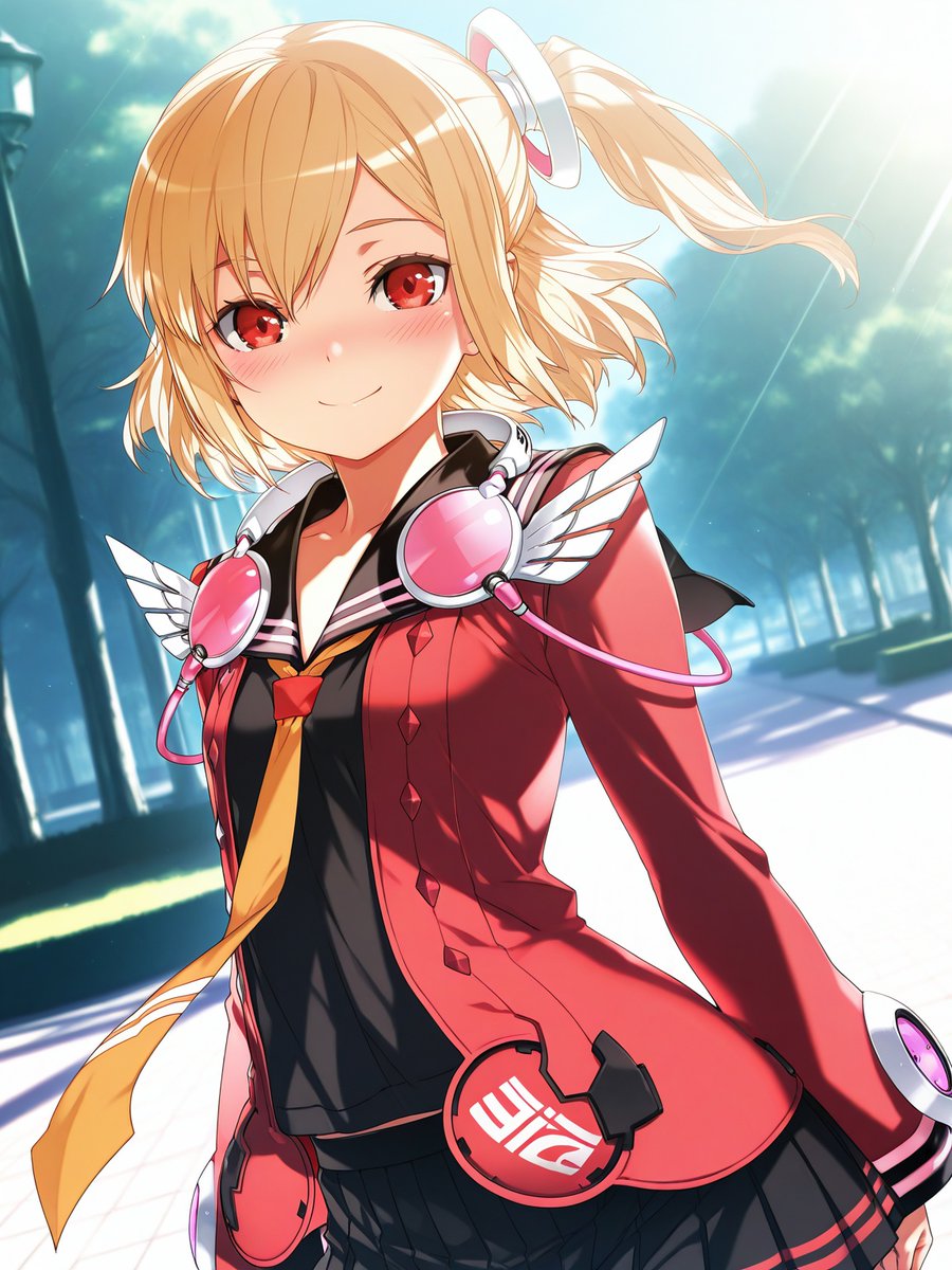 PSPo2iが15周年かぁ…15年前かぁ…。(遠い目) 『かっこいいじゃん！』 Emilia Percival / AI generated.