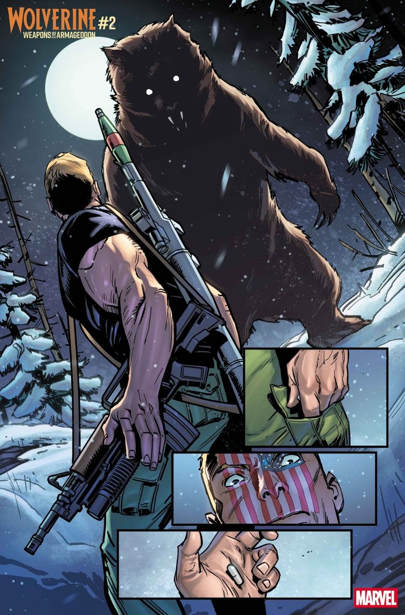 'CAPTAIN AMERICA' David Colton Vs. Wolverine. And Nuke enters the 'Road ...