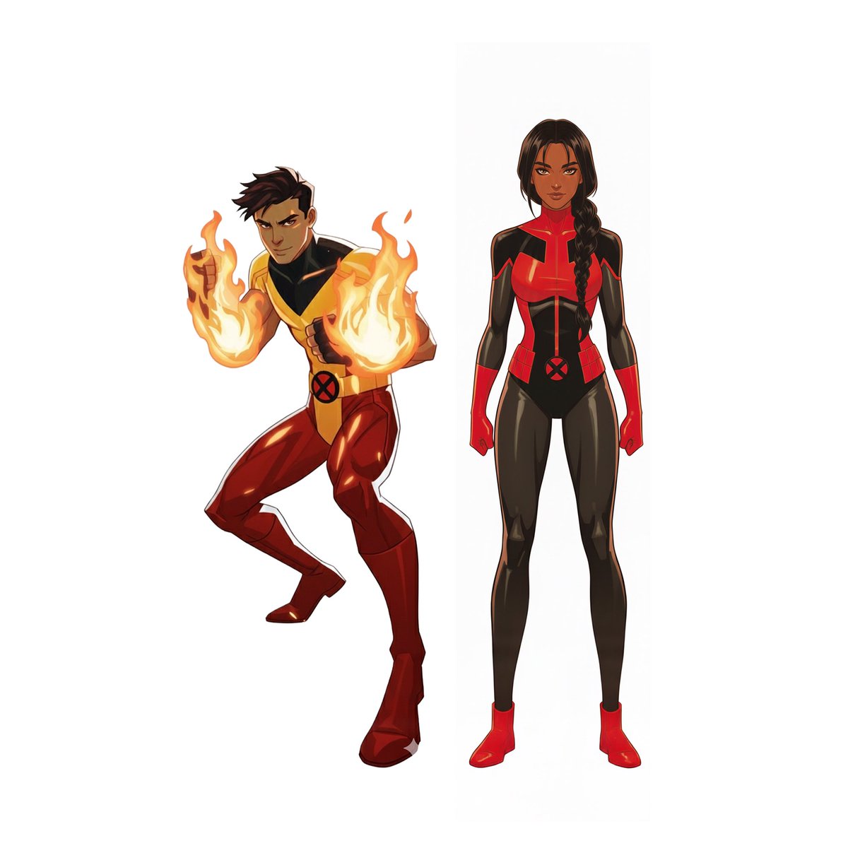 X-Duos, Part 9: High-res character duos + design commentary. Parts 1–8 ...