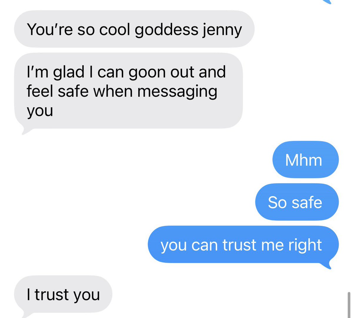 awww he trusts me 🤍🔒