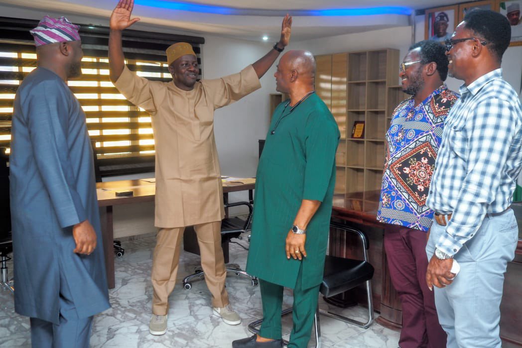 We paid a quick visit to our dear Big bro, Egbon and Big Boss, AIG ...