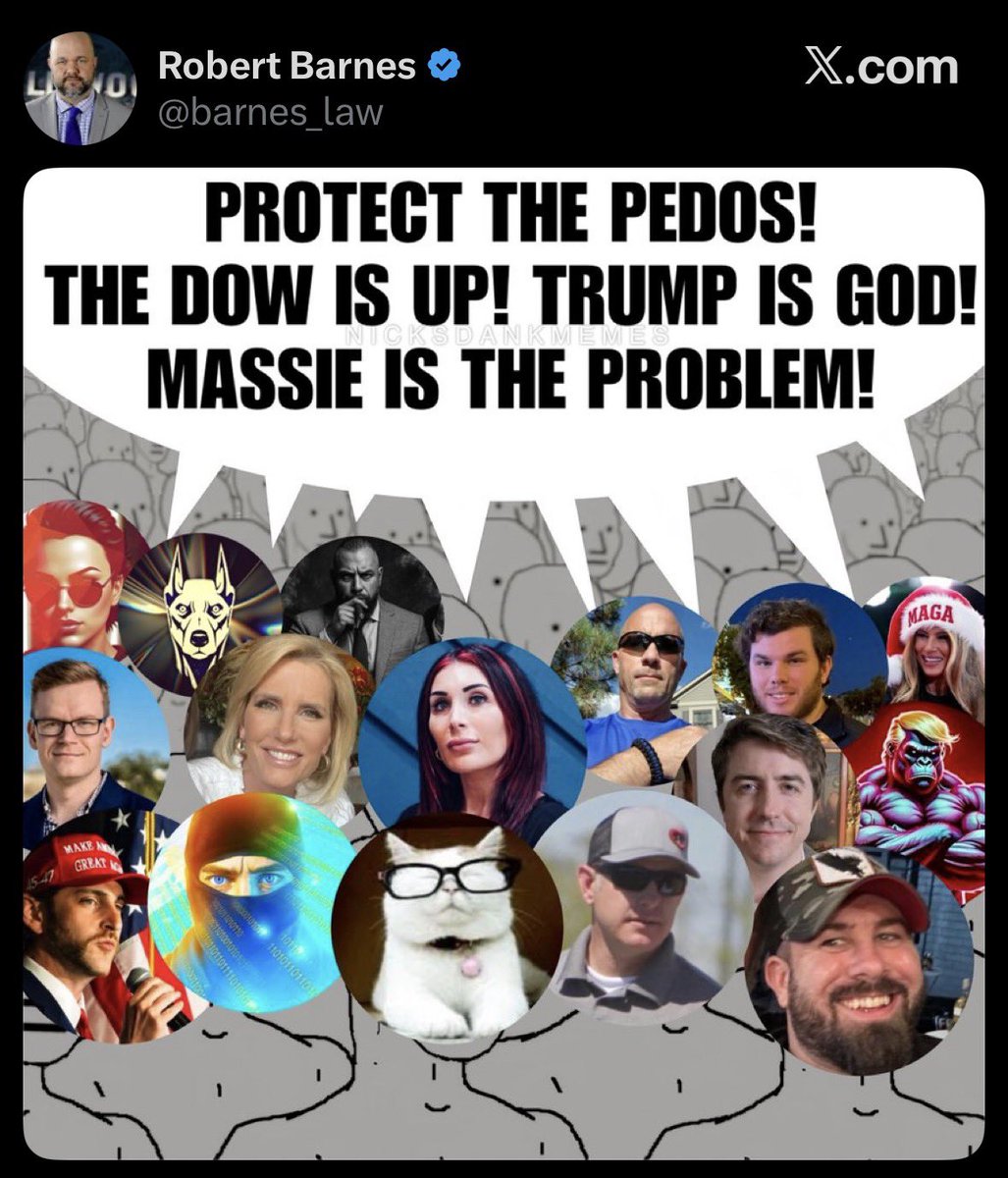 I am once again asking you to judge me by my enemies. Robert Barnes is ...
