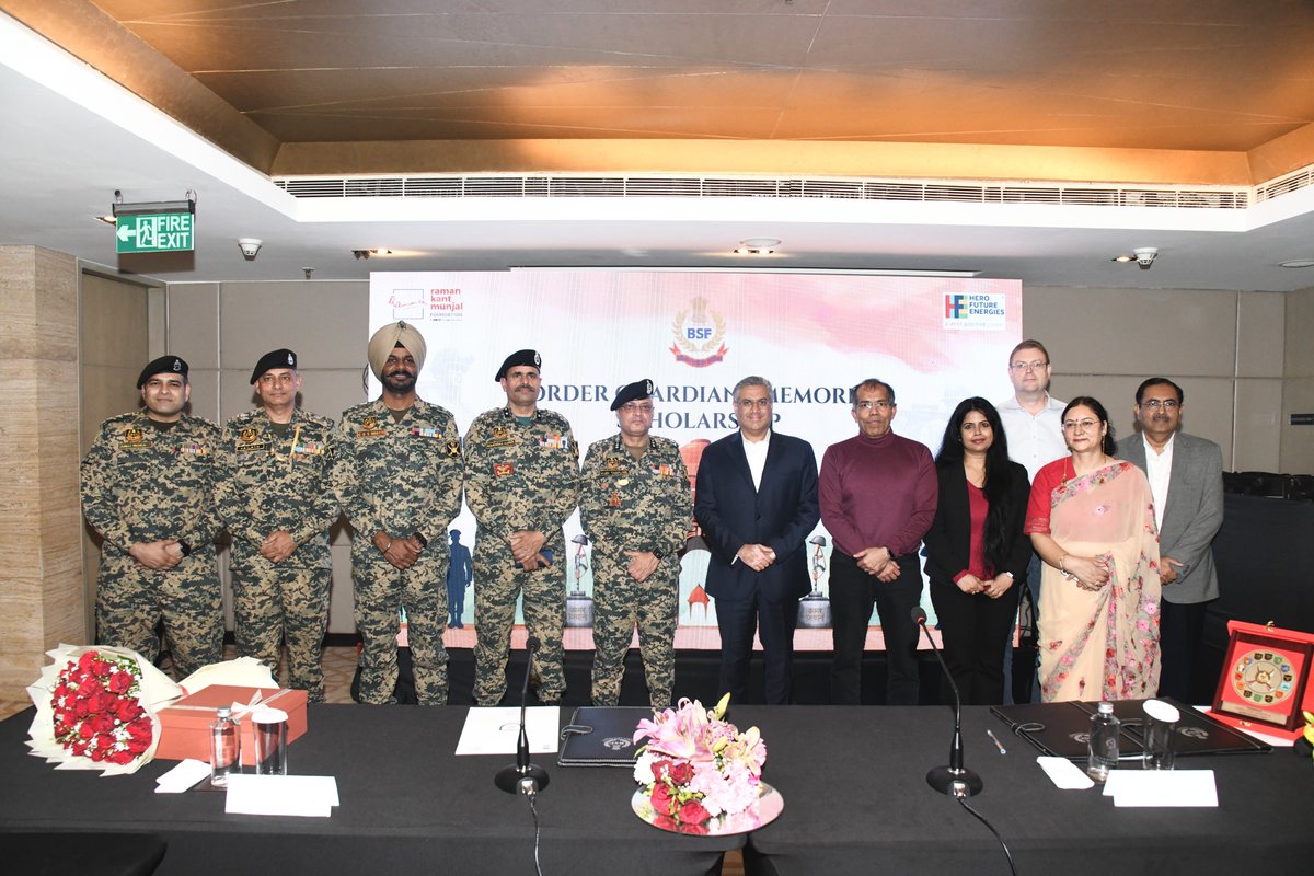 “Higher Education support to BSF wards” An MoU has been signed by BSF ...