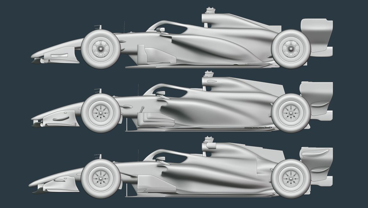 My three Formula 1 2026 car concepts based on the 2026 regulations ...