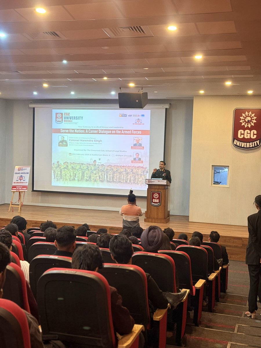 JAG Branch Officer from HQ Western Command delivered an inspiring ...