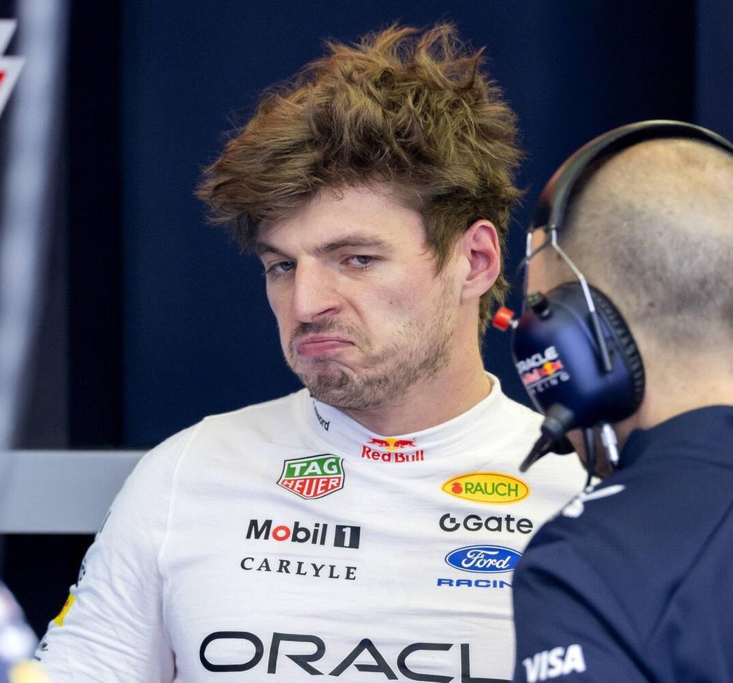 Max Verstappen hair finally looks so long and fluffy just for him to ...