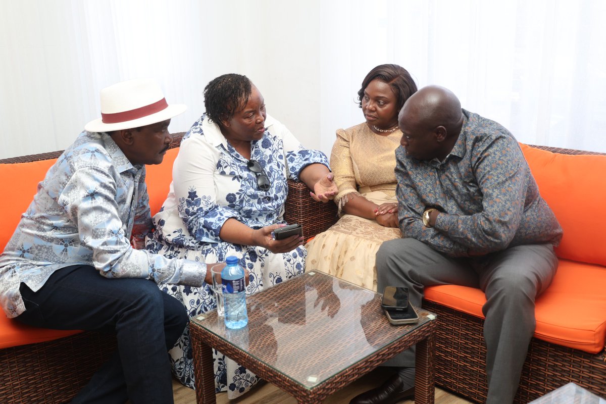 Today I visited the family of Machakos County Senator Agnes Kavindu and ...