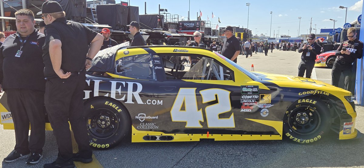 Carson Hocevar is back in the O'Reilly garage as he continues his ...