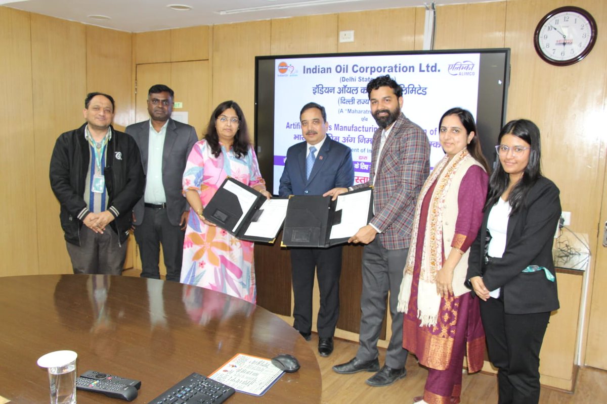 MoU signed with IOCL DSO for ₹93.00 lakh to support an upcoming ...