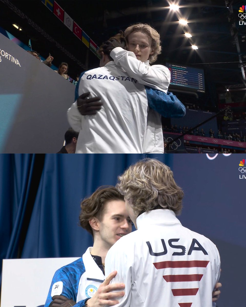 Despite the heartbreaking finish, Ilia Malinin went over to ...
