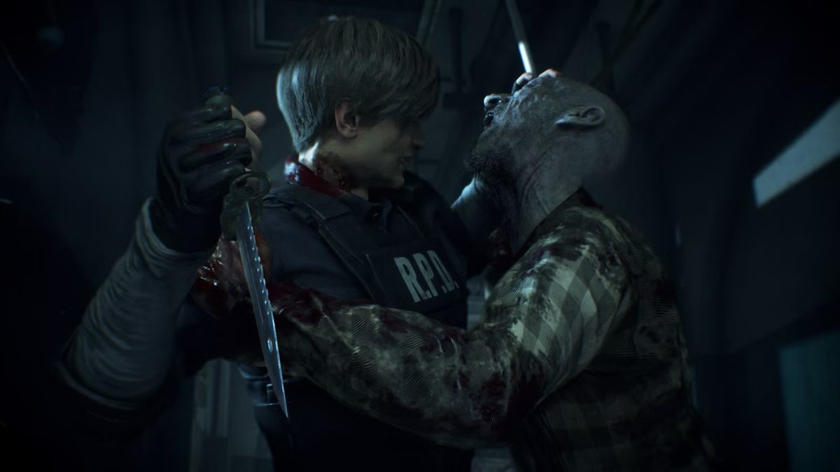 I just finished Resident Evil 2 remake for the second time, but for the ...